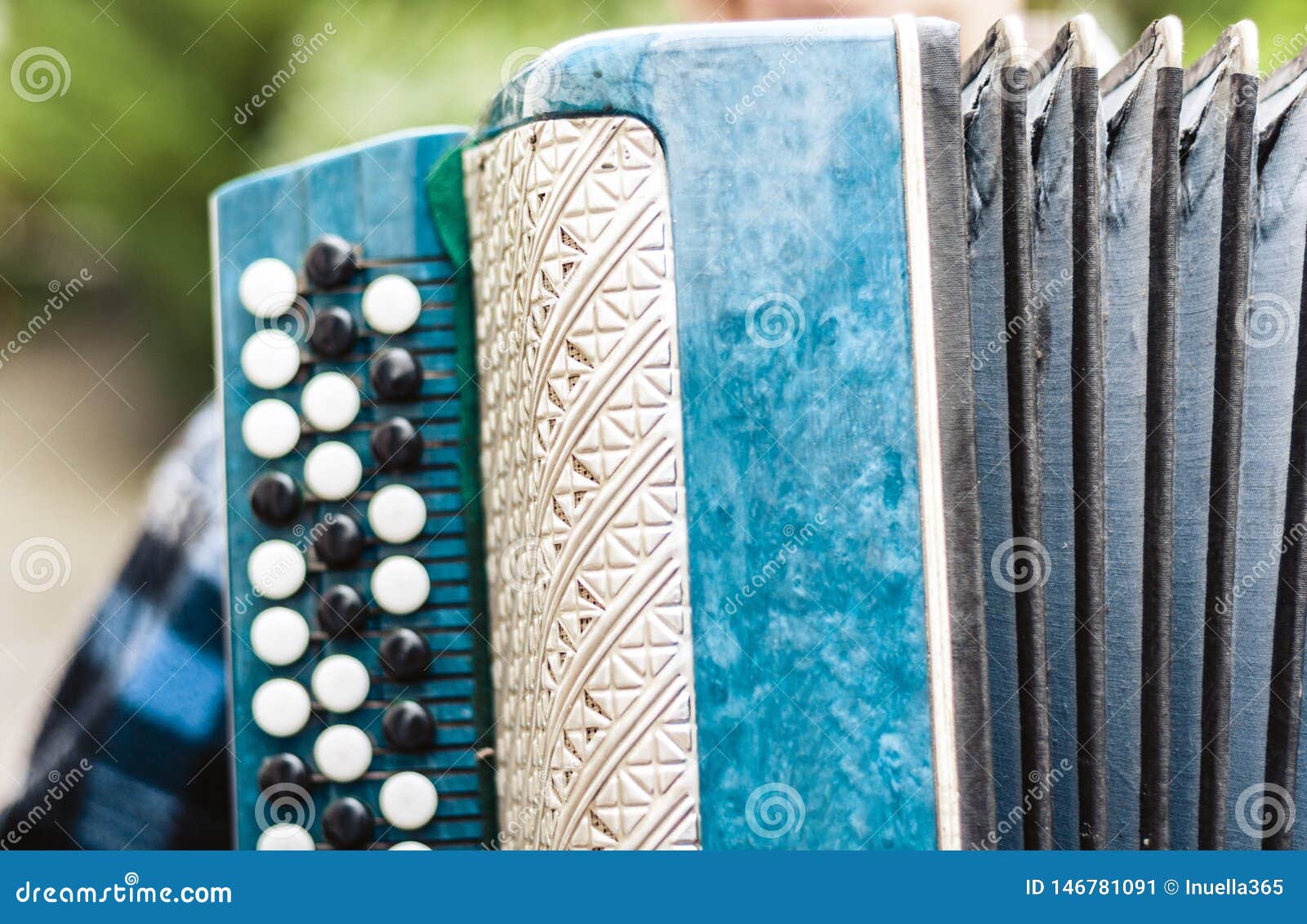 Classical Retro Bayan Accordion, Musical Instrument Stock Image - Image ...