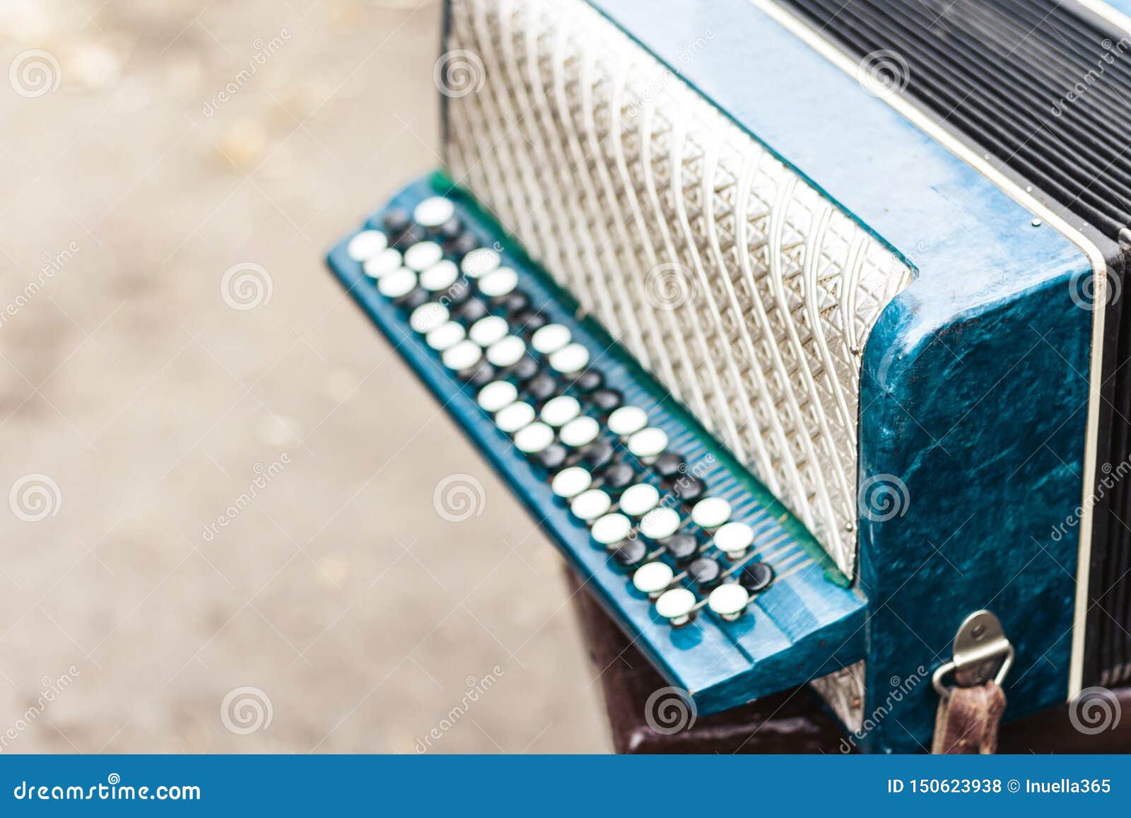 Classical Retro Bayan Accordion, Musical Instrument Stock Photo - Image ...