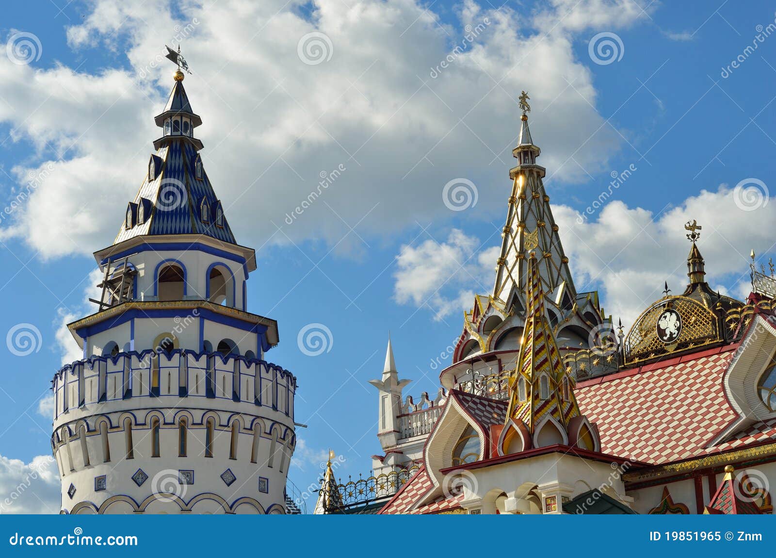 Classical Russian Architecture, Replica Stock Image - Image of complex ...
