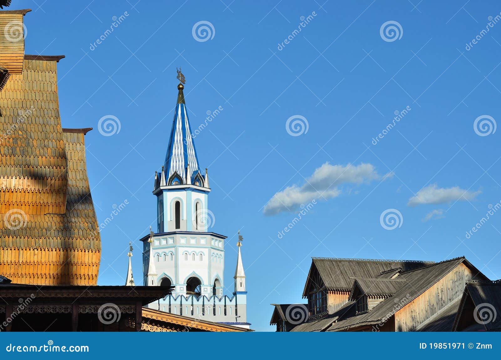 Classical Russian Architecture, Replica Stock Image - Image of historic ...