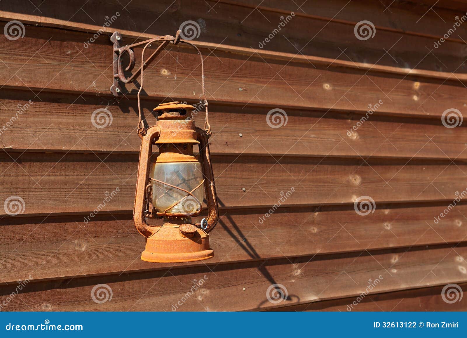 Classical rusty oil lamp stock photo. Image of rust, wooden - 32613122