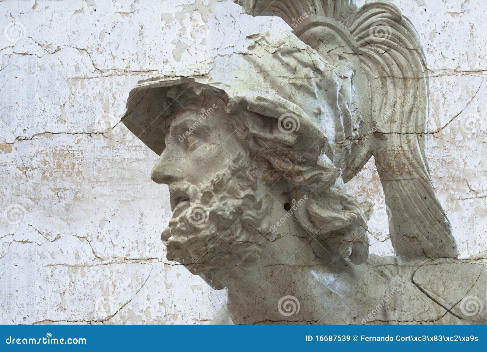 Classical Sculpture with Textures Stock Image - Image of stone, athens ...