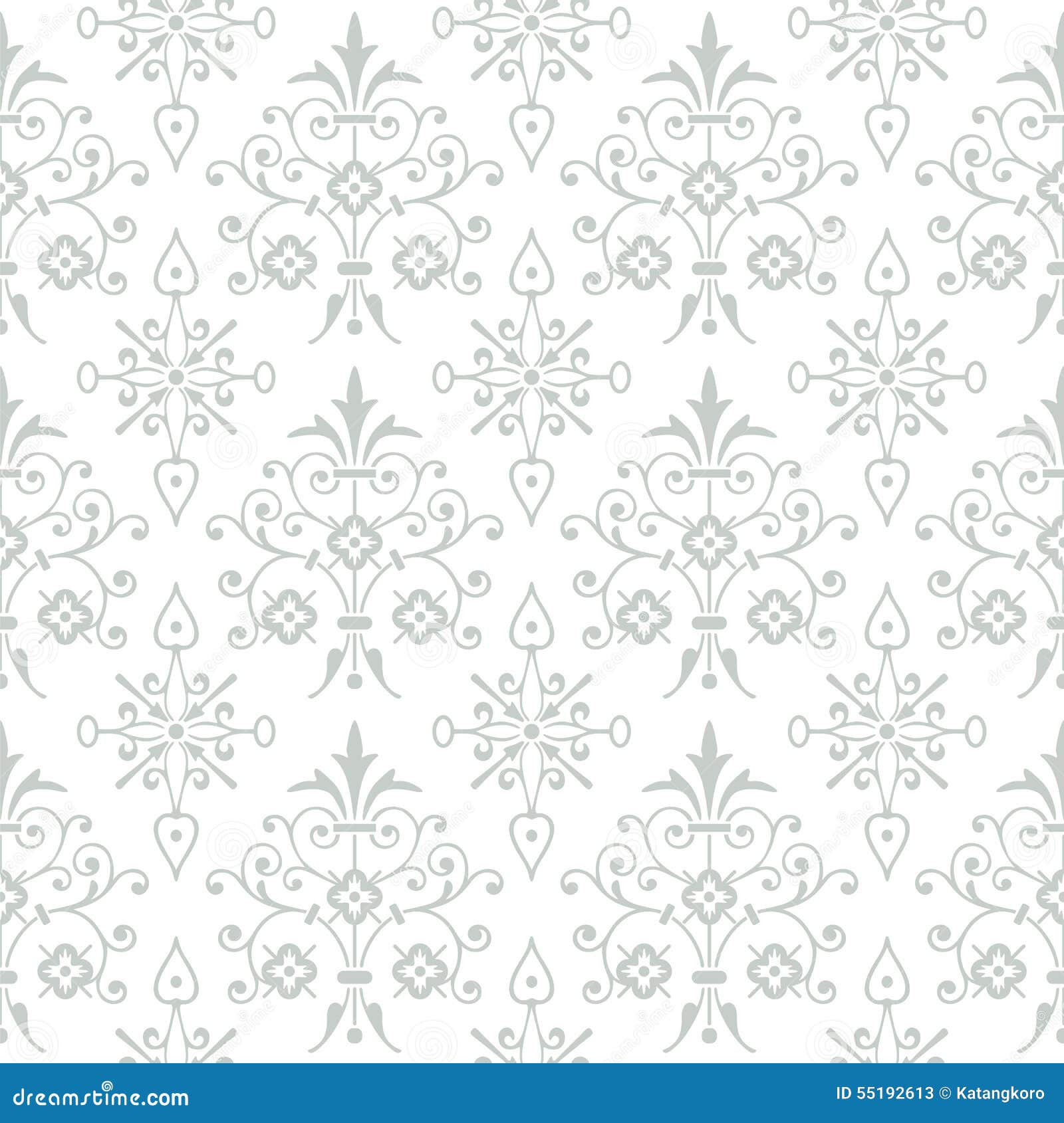 Classical Seamless Background Wallpaper Pattern Stock Vector ...