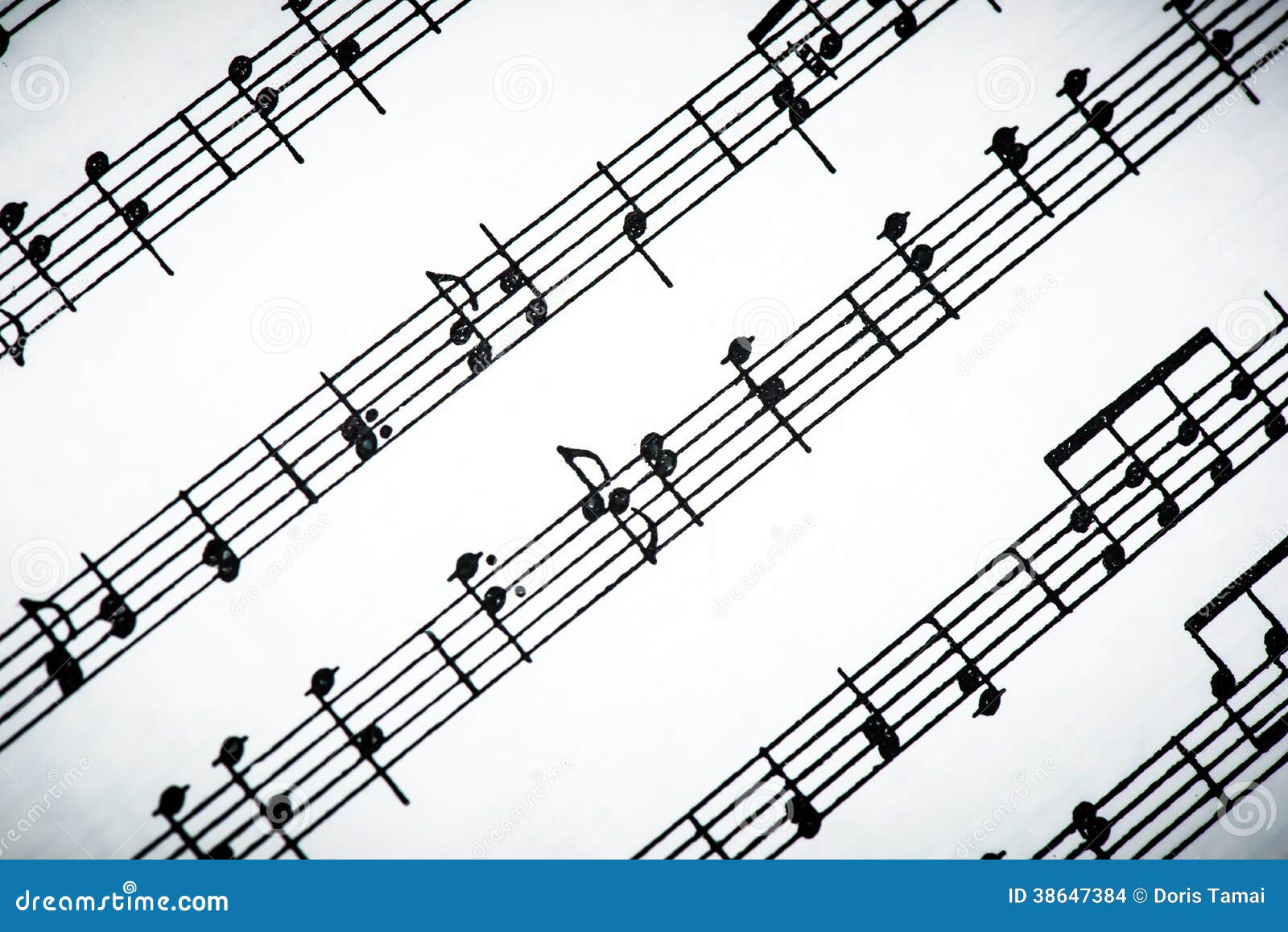 Classical Sheet Music stock photo. Image of musical, classical - 38647384