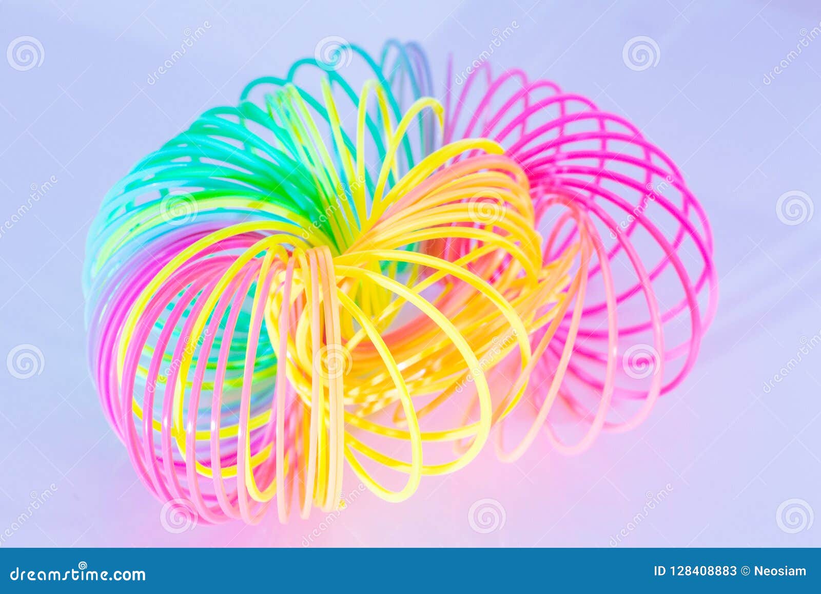 Classical Slinky Spring Toy Editorial Stock Photo - Image of coil ...