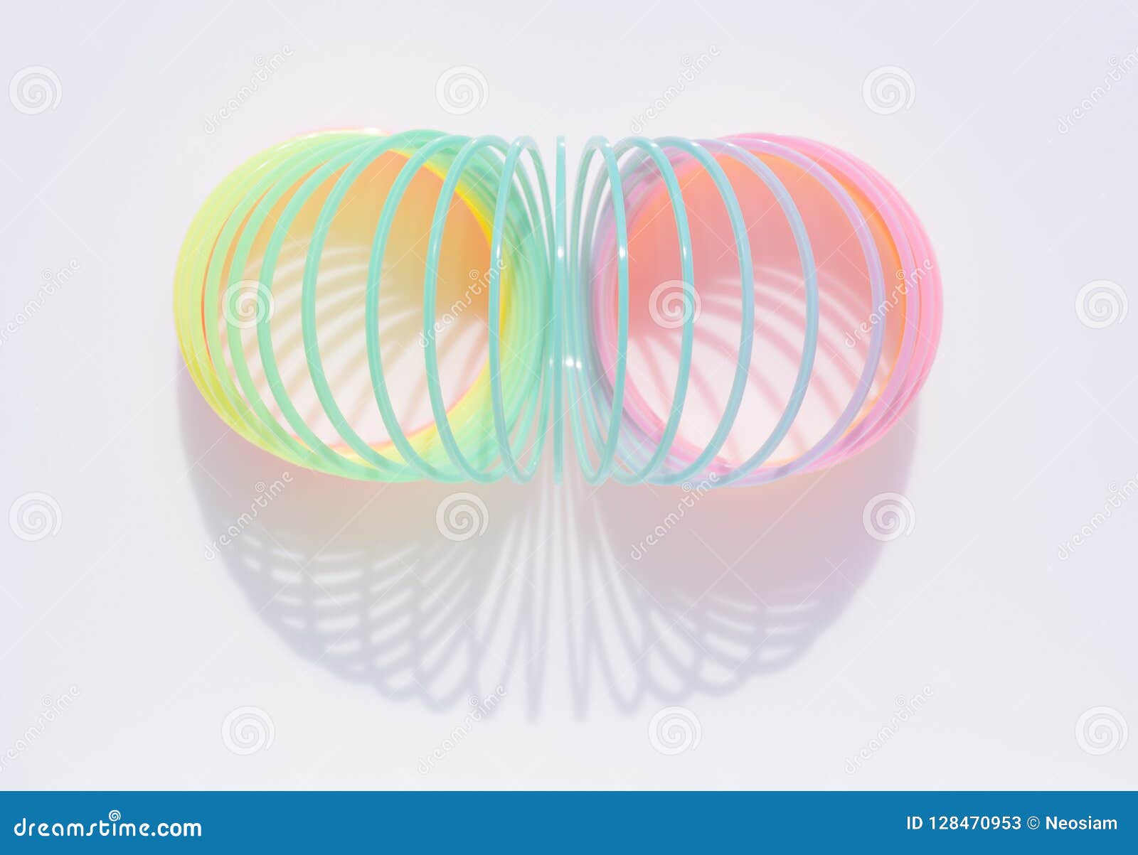 Classical Slinky Spring Toy Editorial Stock Photo - Image of childhood ...