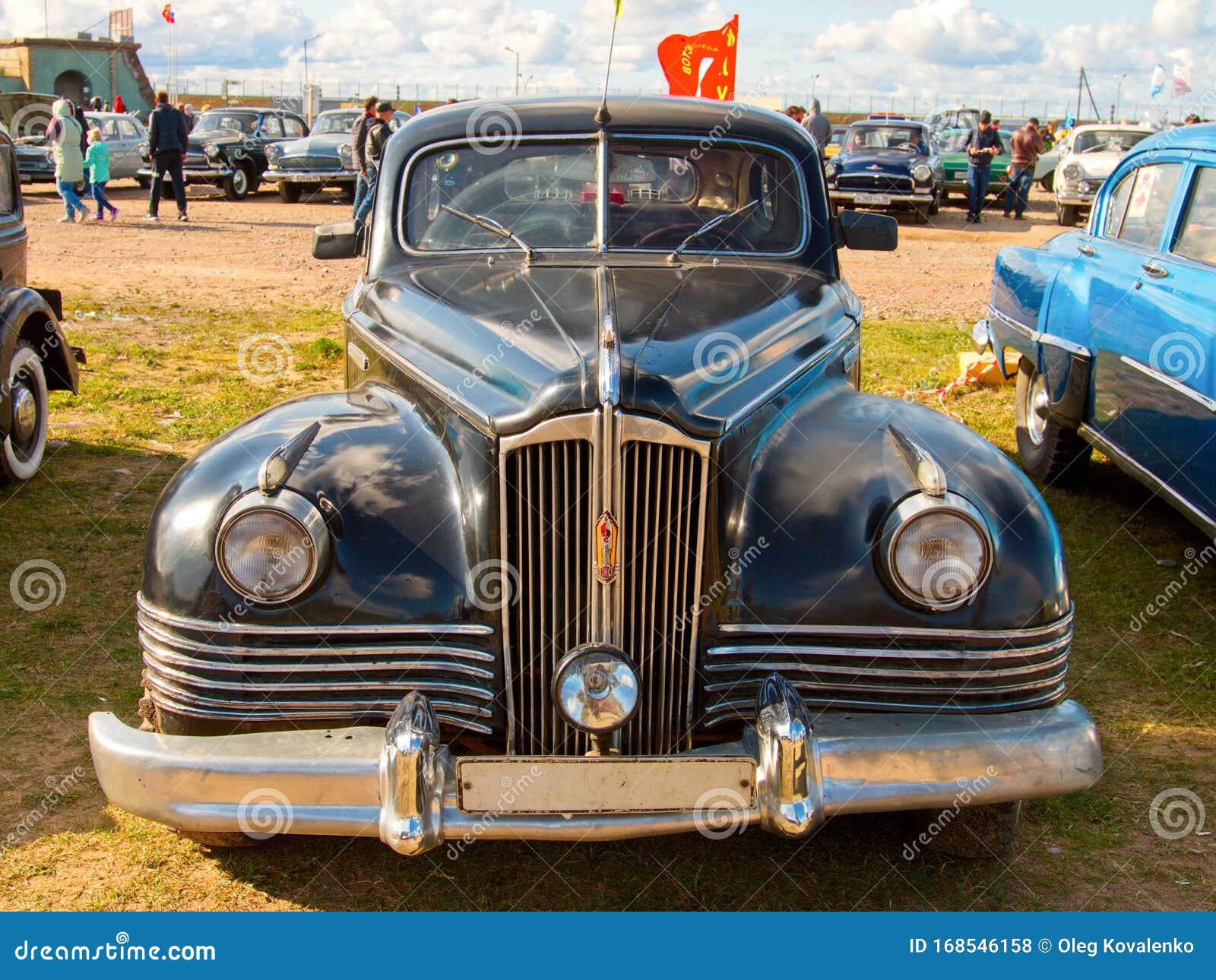 The Classical Soviet ZIS-110 Passenger Car Of The Highest ...