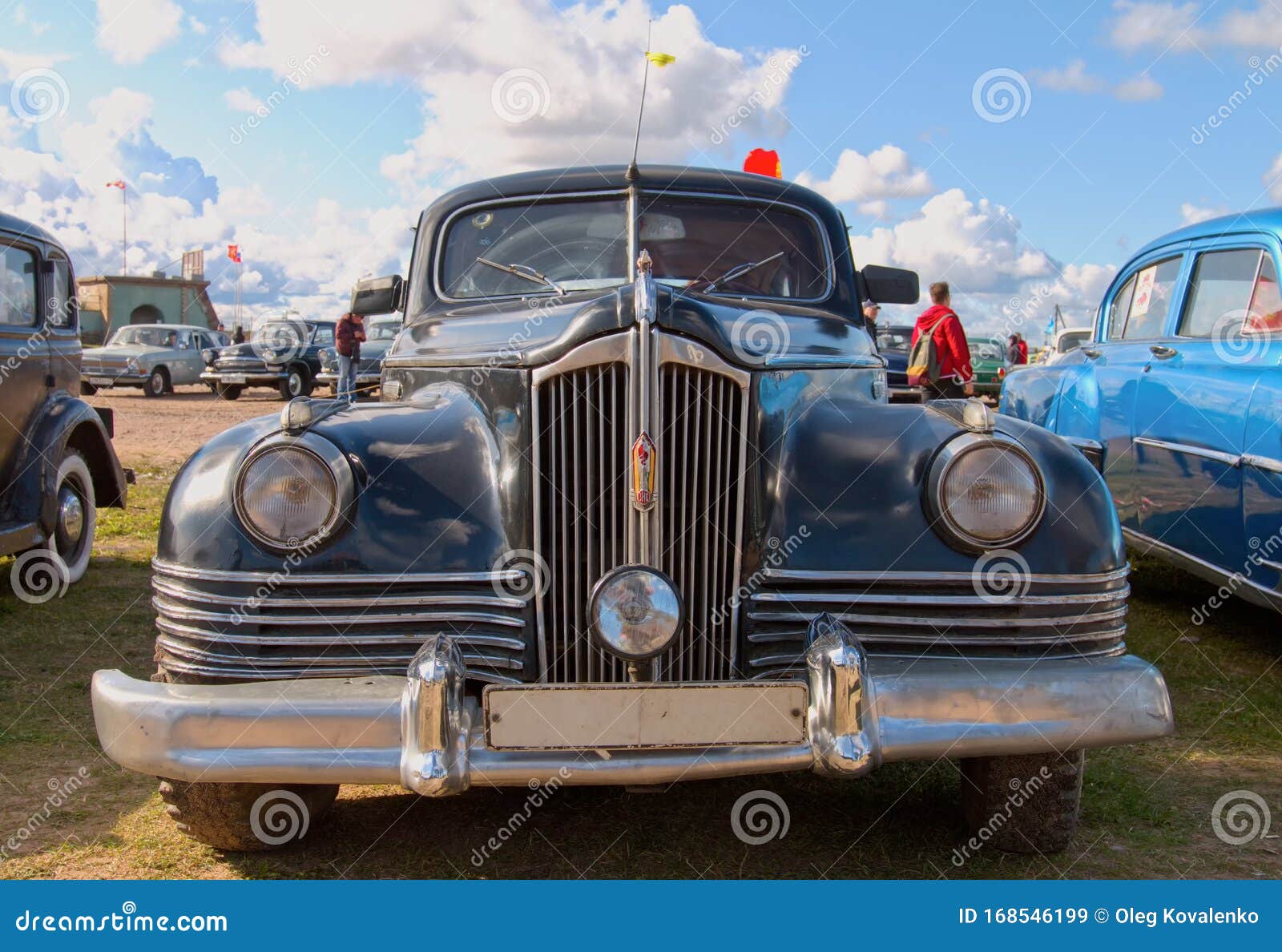 The Classical Soviet ZIS-110 Passenger Car Of The Highest ...