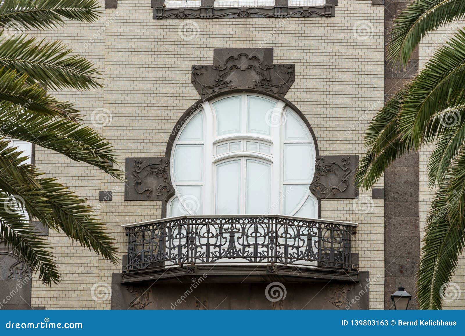 Classical Style Balcony on the Building Stock Image - Image of facade ...