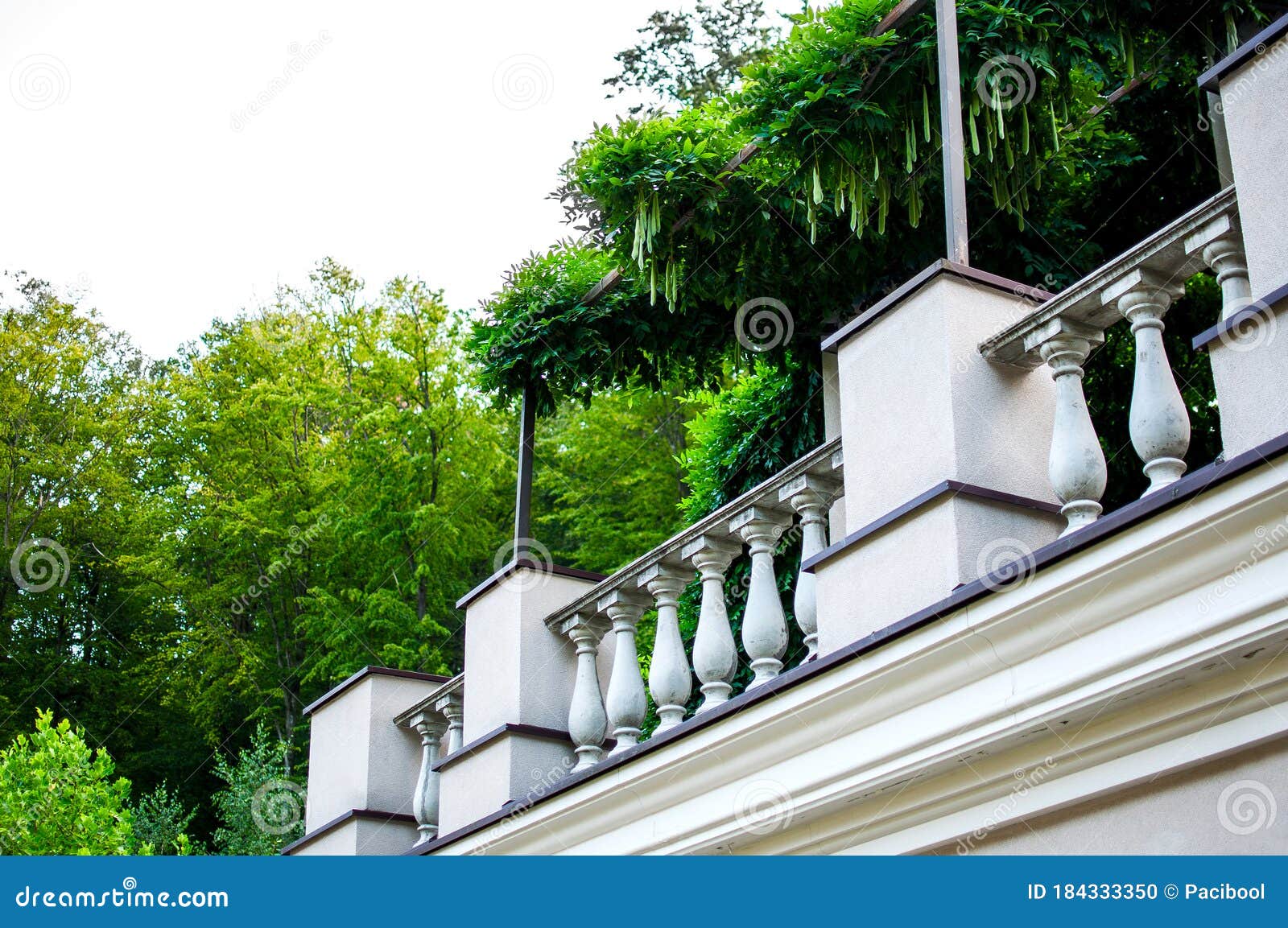 Classical Style Vintage Balcony Stock Photo - Image of balcony, light ...