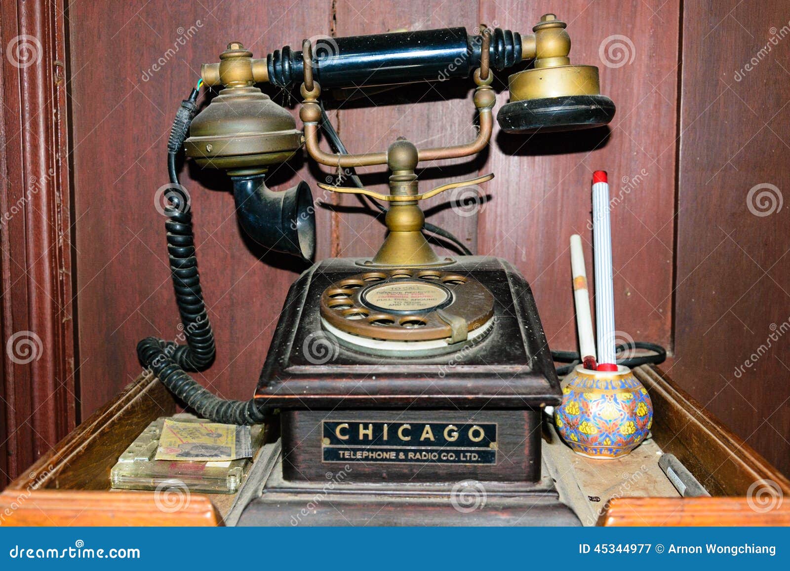 Classical Telephone Heritage Stock Image - Image of telephone, culture ...