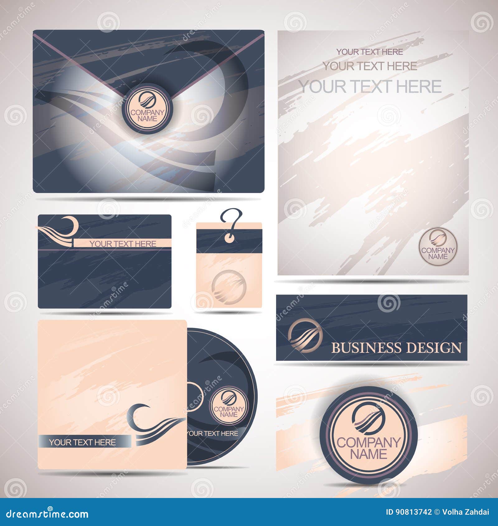 The Classical Template of a Corporate Style Projects with a Pattern ...