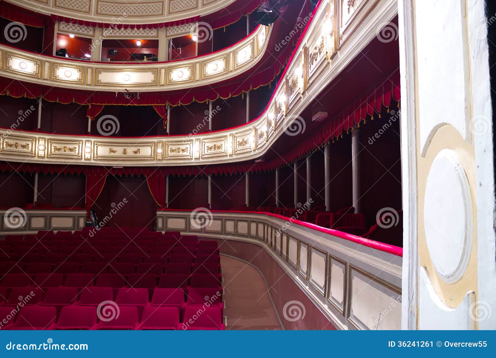 Classical Theater stock image. Image of auditorium, costume - 36241261
