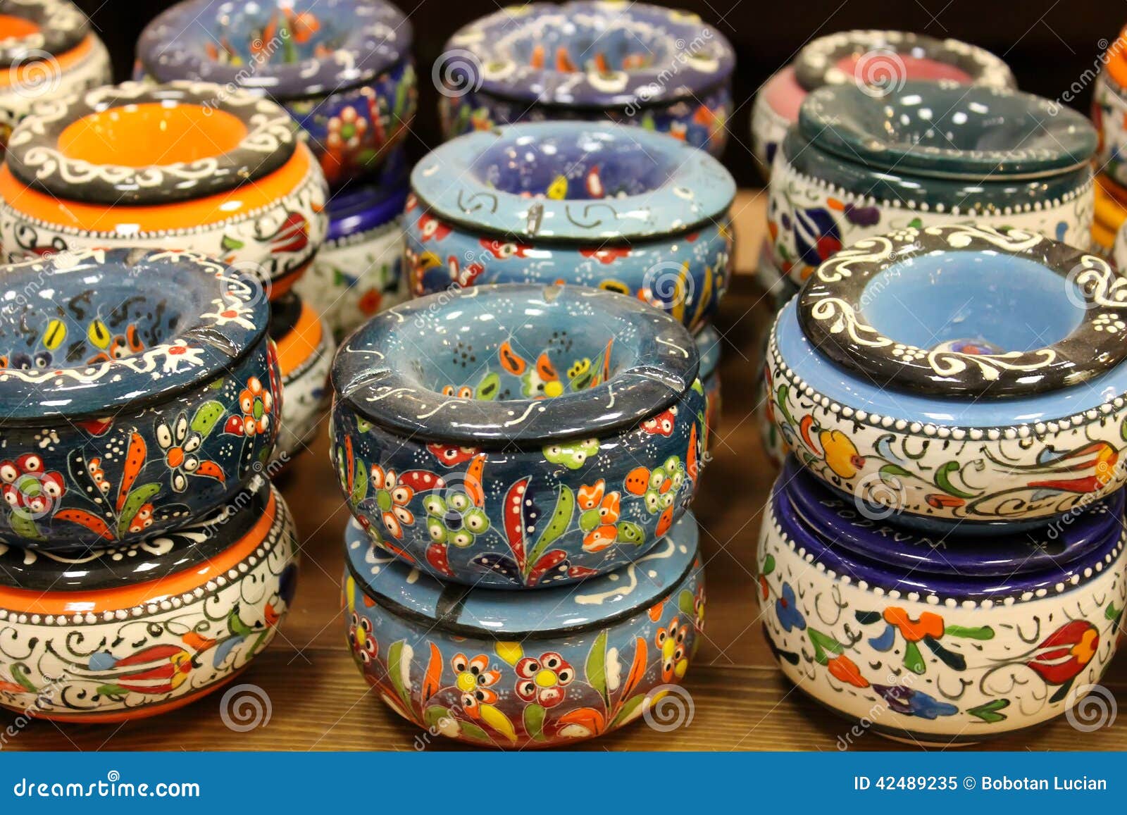 Classical turkish ceramics stock image. Image of decorations - 42489235