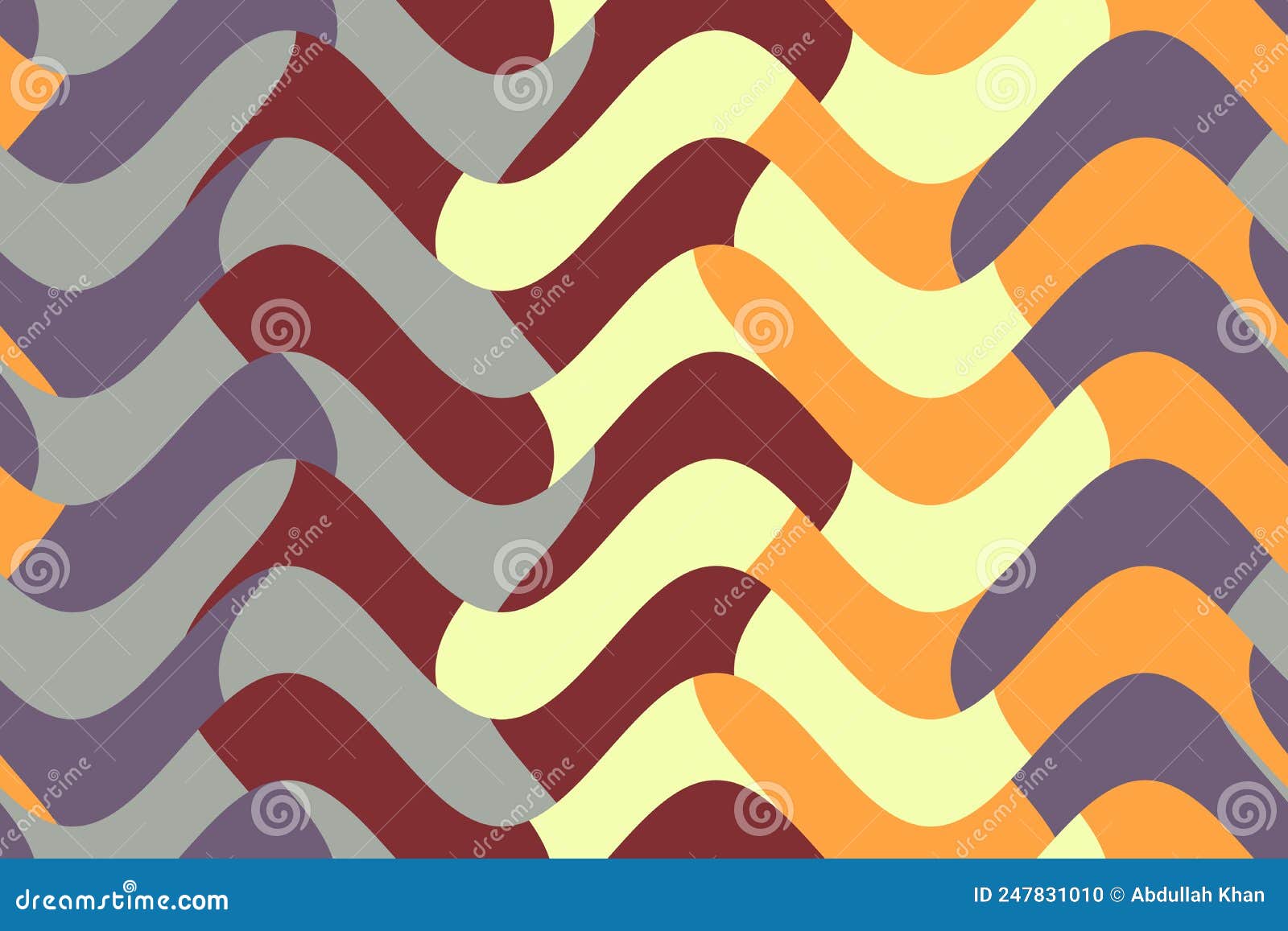 Classical Wavy Lines in Varicolored. Repeating Design Stock ... Classical Wavy Lines in Varicolored. Repeating Design Stock ...