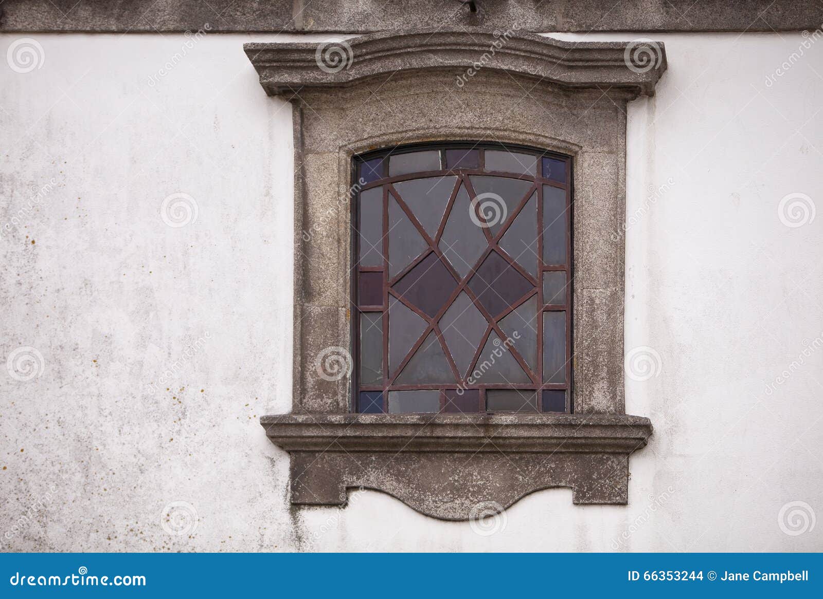 Classical Window. stock photo. Image of design, glass - 66353244