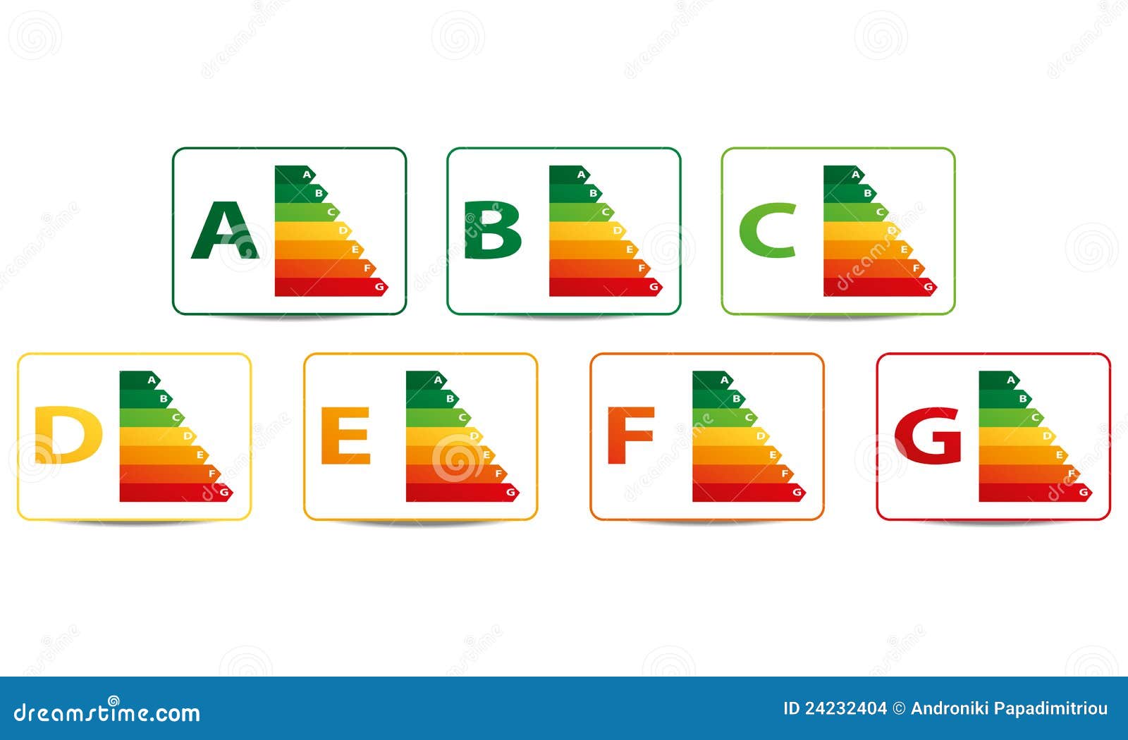 Classification of Energy Consumption Stock Vector - Illustration of ...