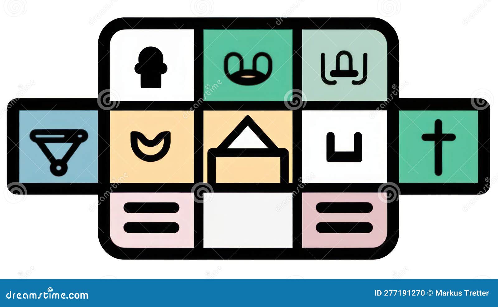 A Classification Icon Representing the Categorization of Data into ...