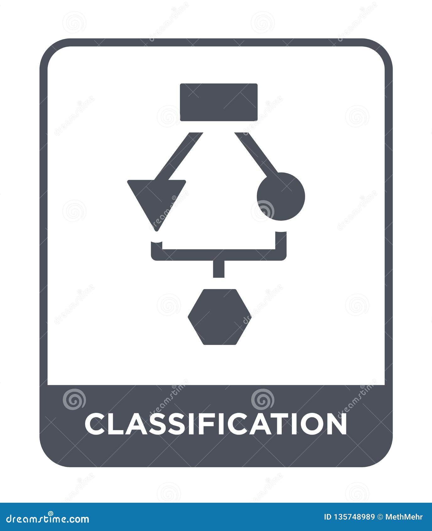 Classification Icon in Trendy Design Style. Classification Icon ... Classification Icon in Trendy Design Style. Classification Icon ...