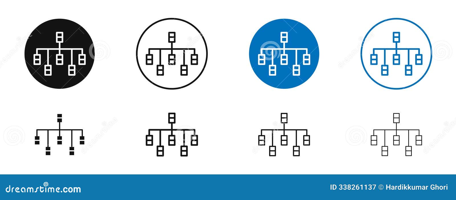 Taxonomy Icon. Line Style Element From Community Management Collection ...