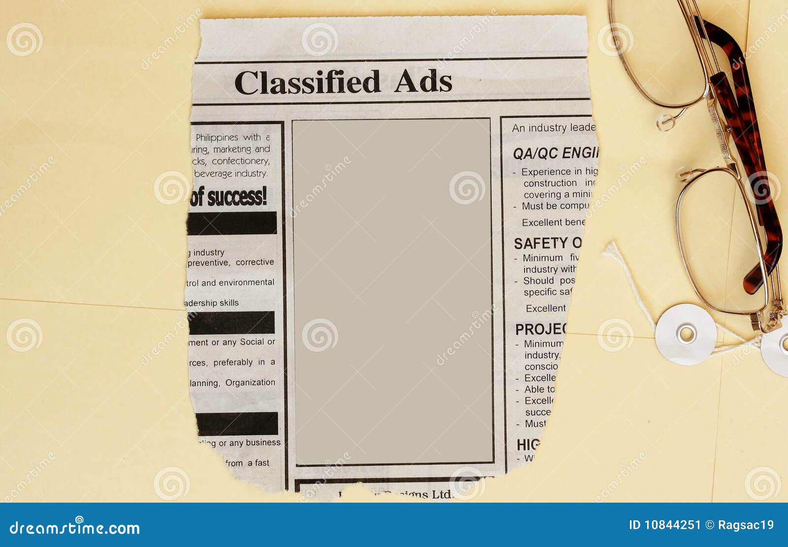 Classified ads stock image. Image of qualify, classified - 10844251