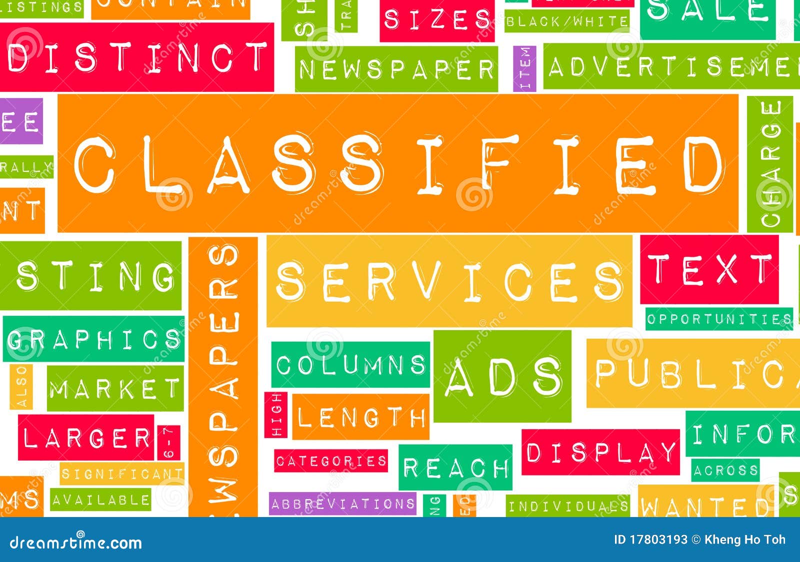 Classified Ads stock illustration. Illustration of interview - 17803193