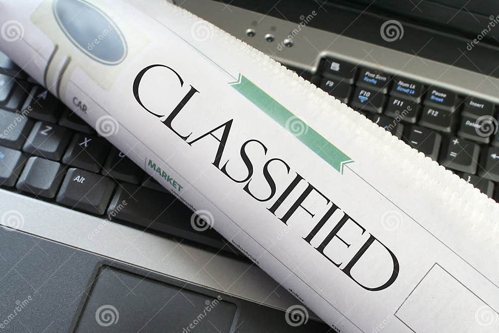 Classified ads stock image. Image of market, rolled, break - 5479733