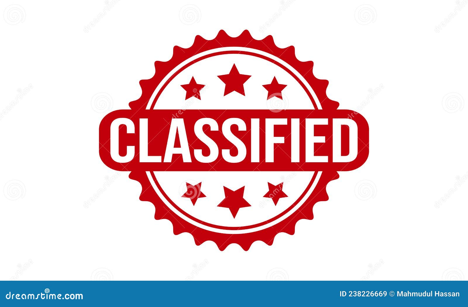 Classified Rubber Stamp. Classified Rubber Grunge Stamp Seal Vector ...