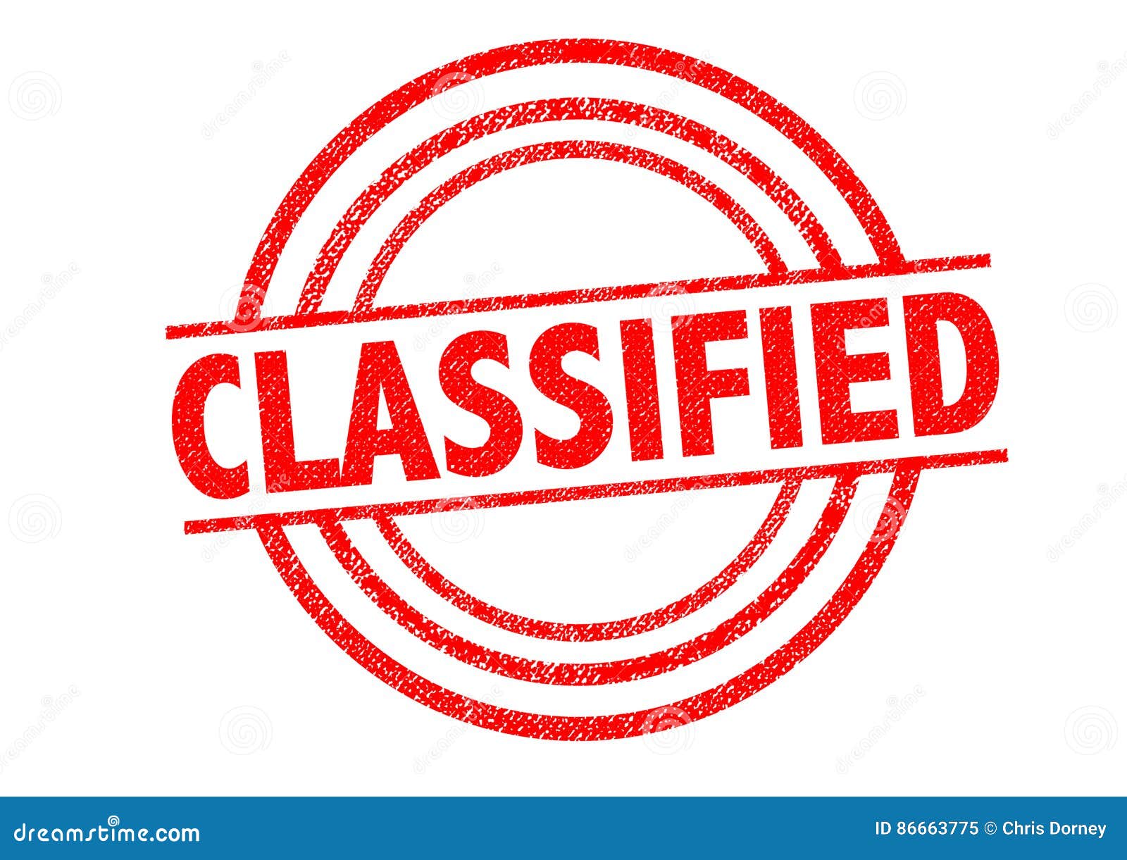 CLASSIFIED Rubber Stamp stock illustration. Illustration of ...