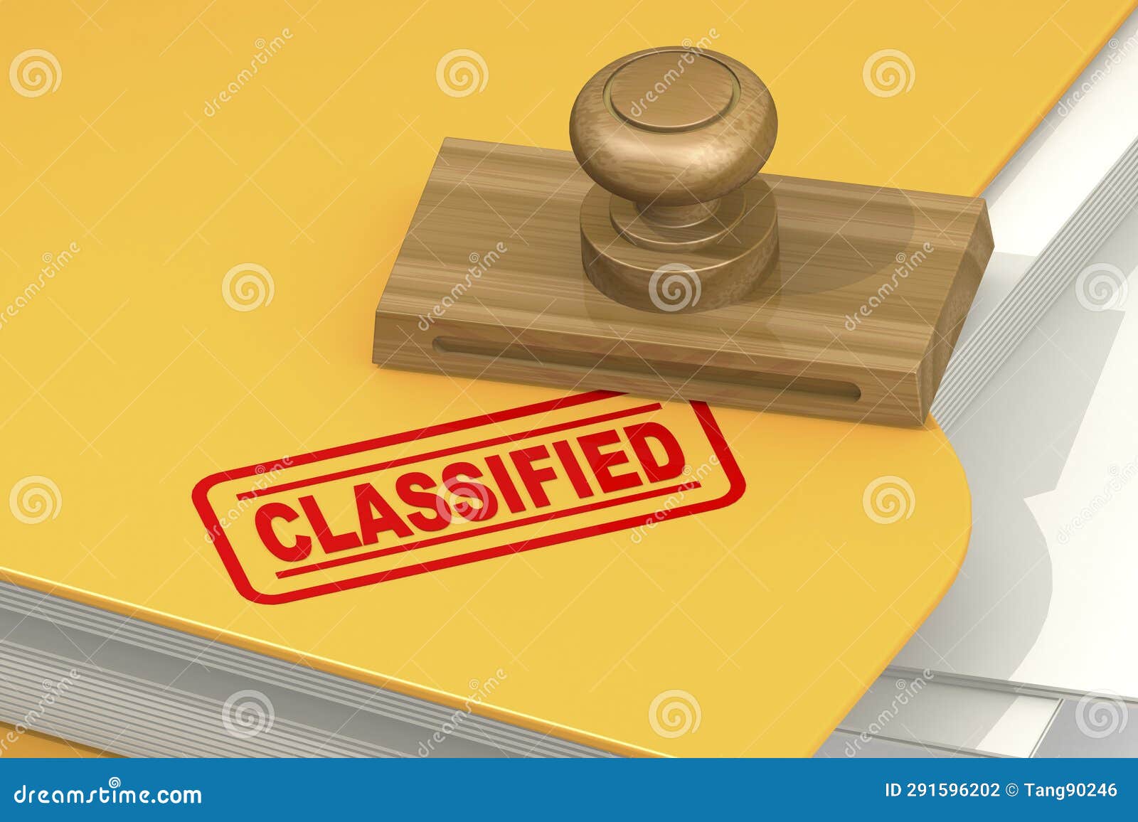 Classified Folder Icon Stock Photography | CartoonDealer.com #16800776