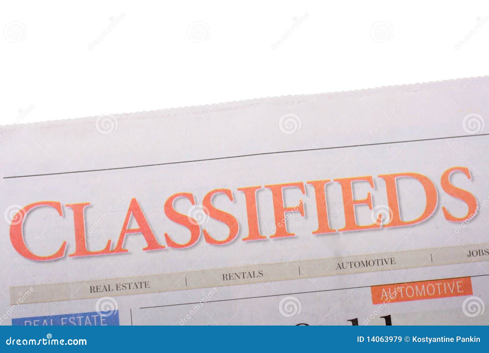 Classifieds newspaper stock image. Image of media, wisdom - 14063979