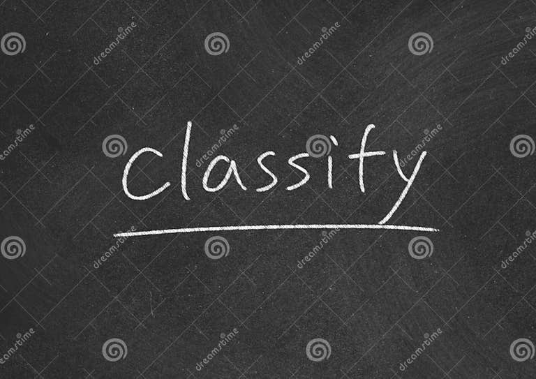 Classify stock photo. Image of concept, classify, abstract - 165263496