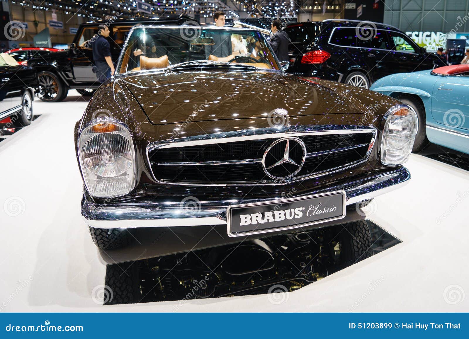 Classique De Brabus, Salon De L'Automobile Geneve 2015 Image stock ...