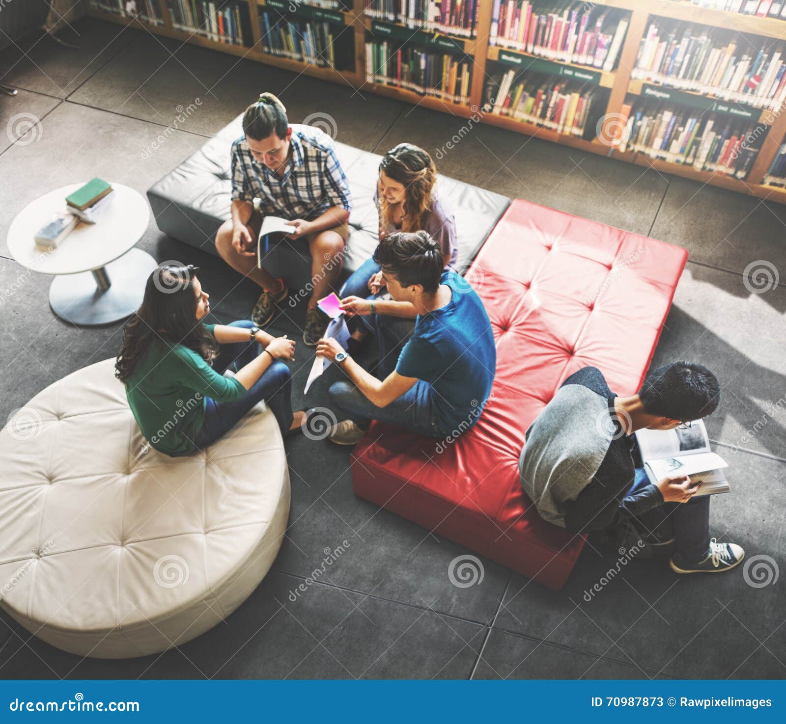 Classmate Classroom Sharing International Friend Concept Stock Image ...