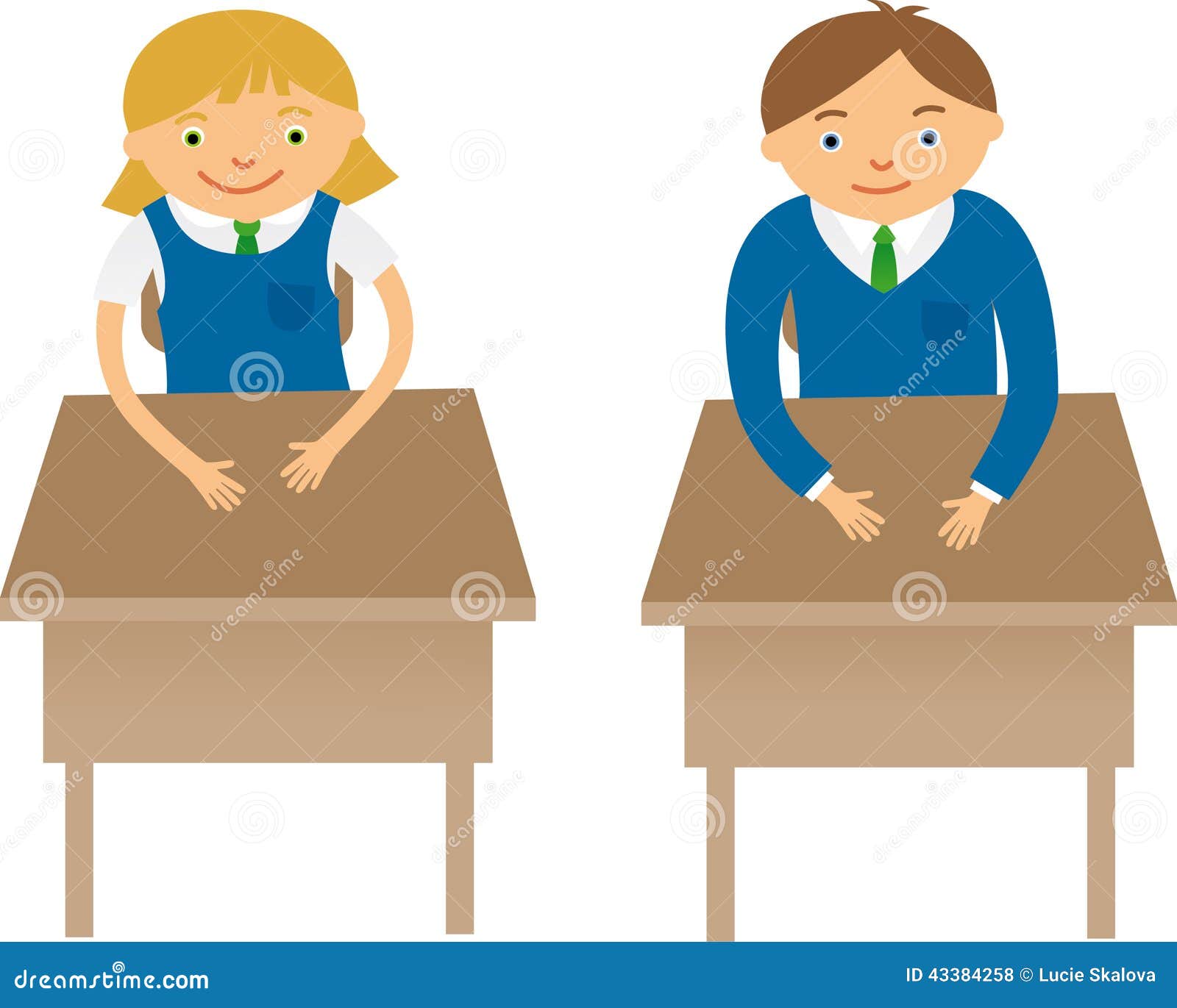 Classmates stock vector. Illustration of cheerful, friendship - 43384258