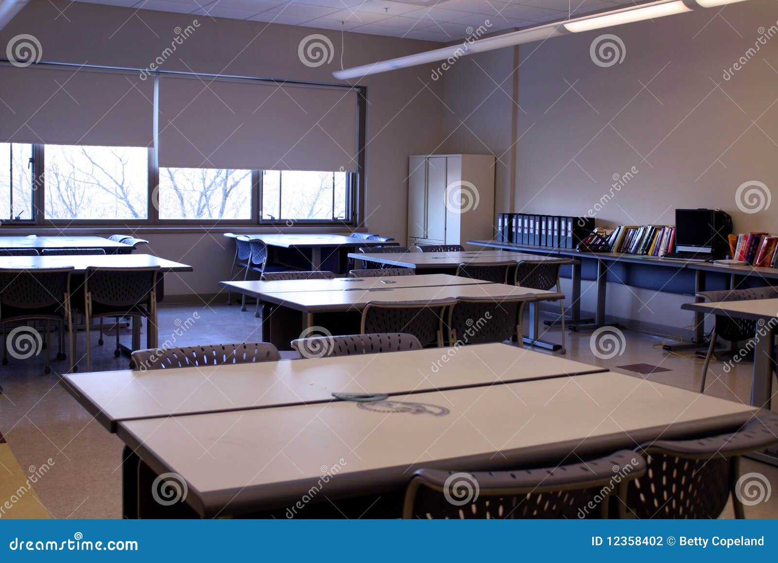 Classroom stock photo. Image of meeting, study, grey - 12358402