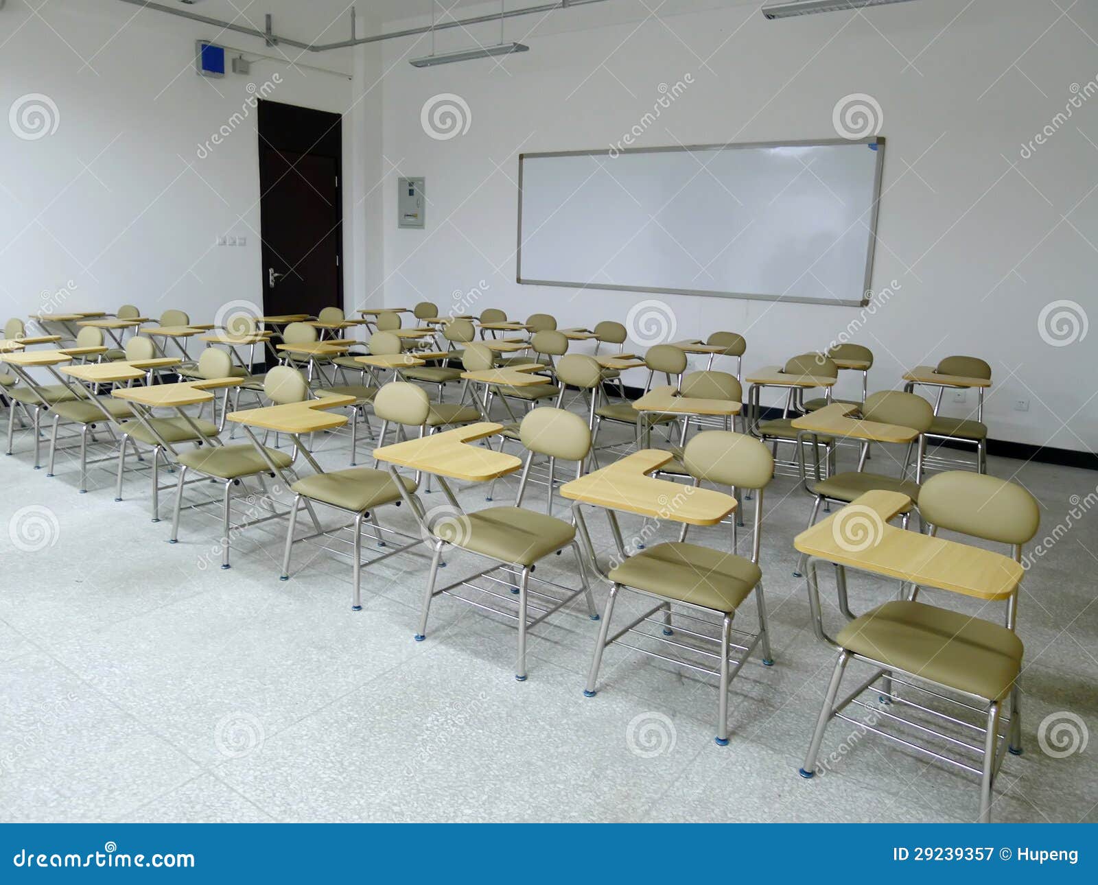 Classroom stock image. Image of chair, desk, company - 29239357