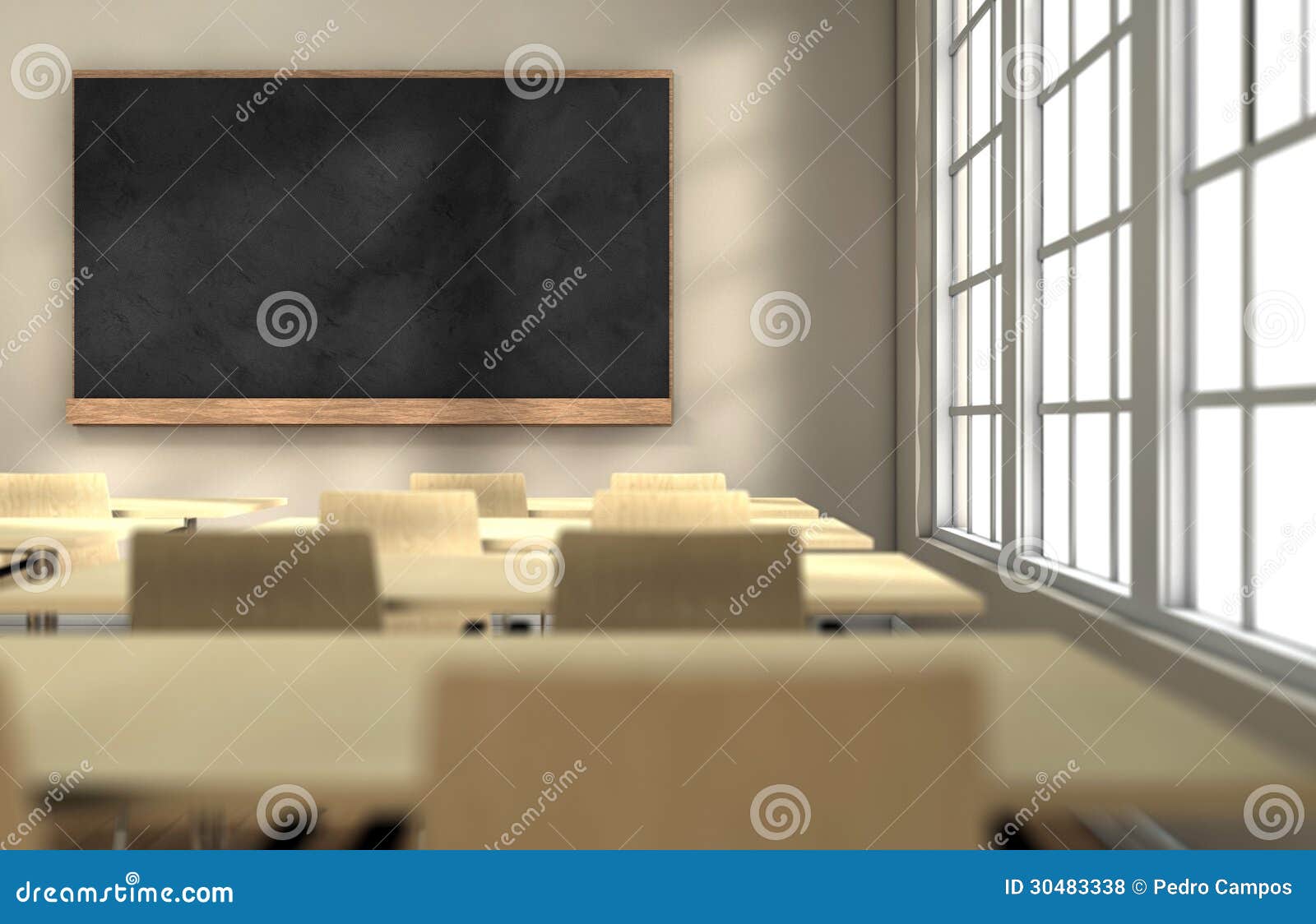 Classroom board stock photo. Image of knowledge, indoors - 30483338
