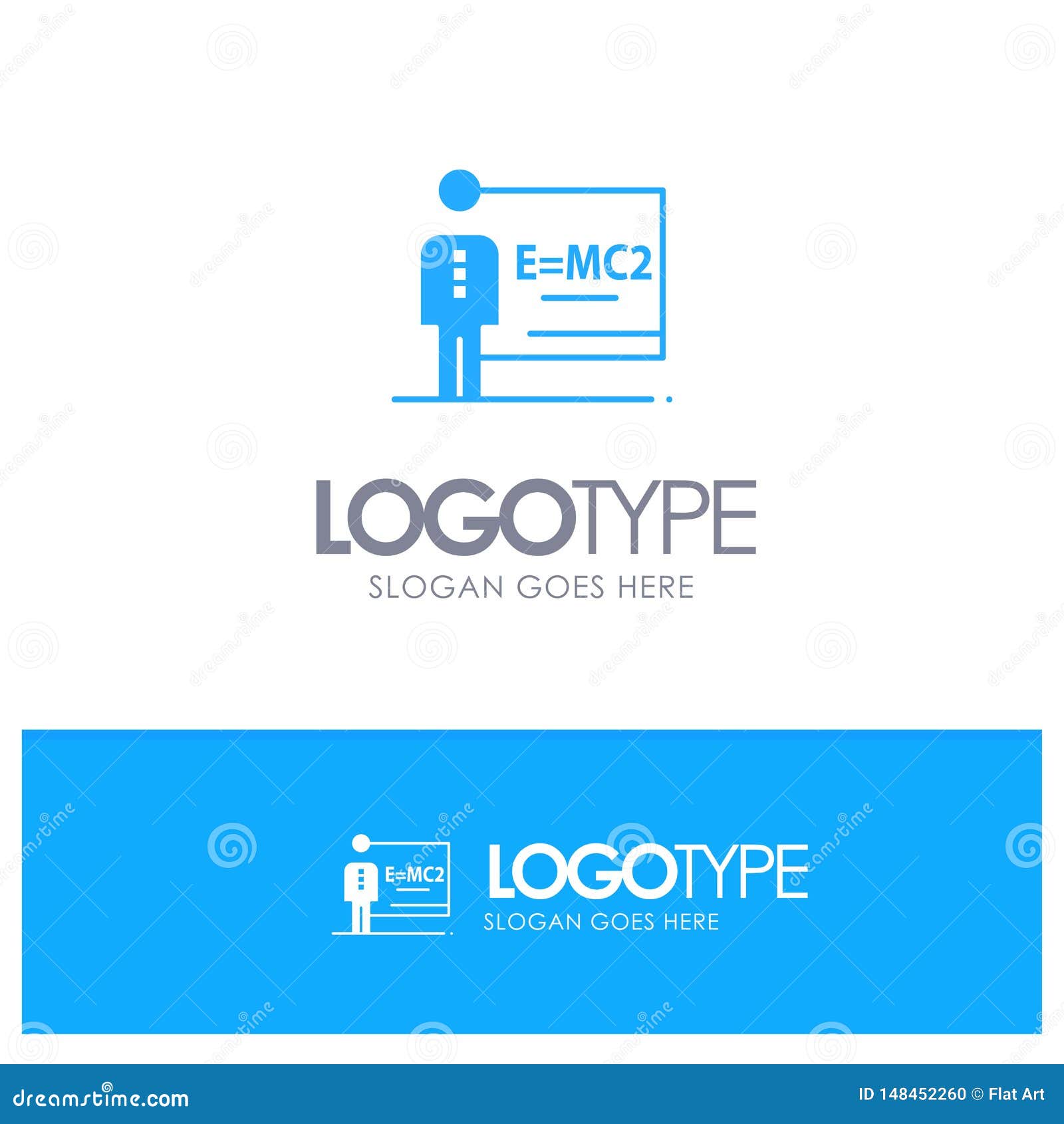 Classroom, Class, Teacher, Room Blue Logo Vector Stock Vector ...