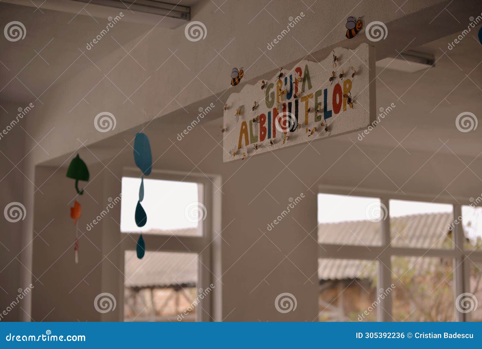Classroom Decorations for Small Kindergarten Children. School in the ...