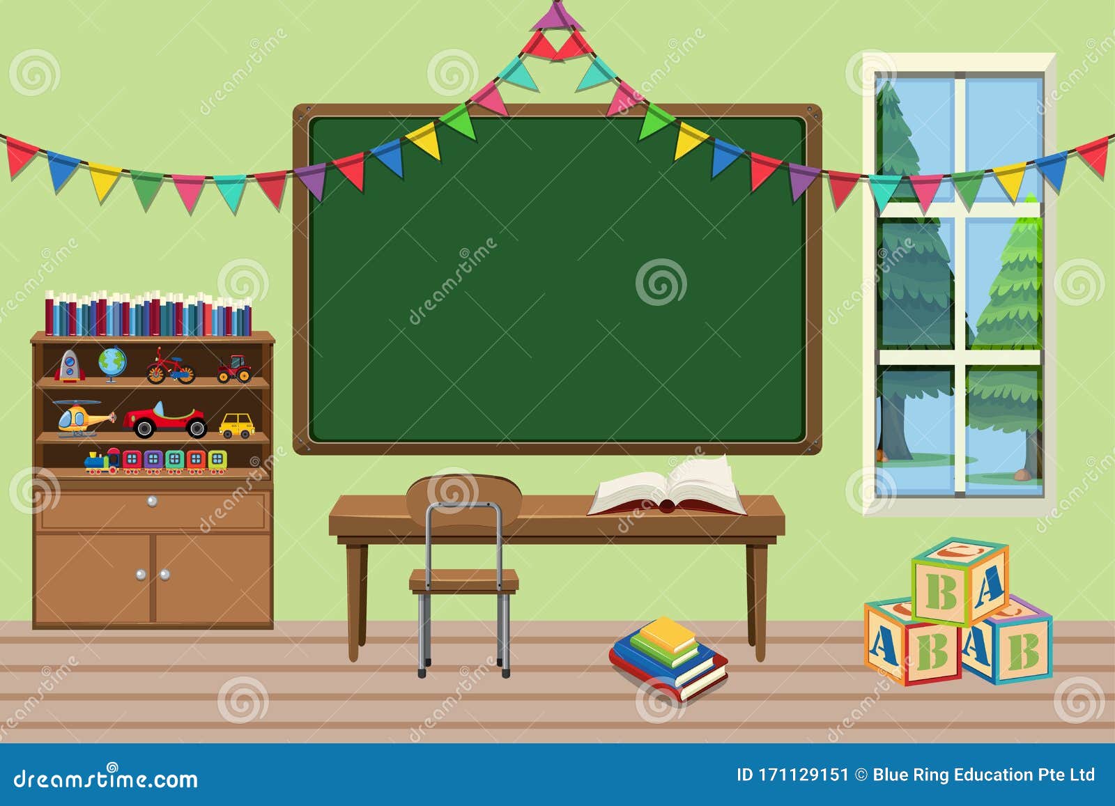 Classroom Desk Clip Art