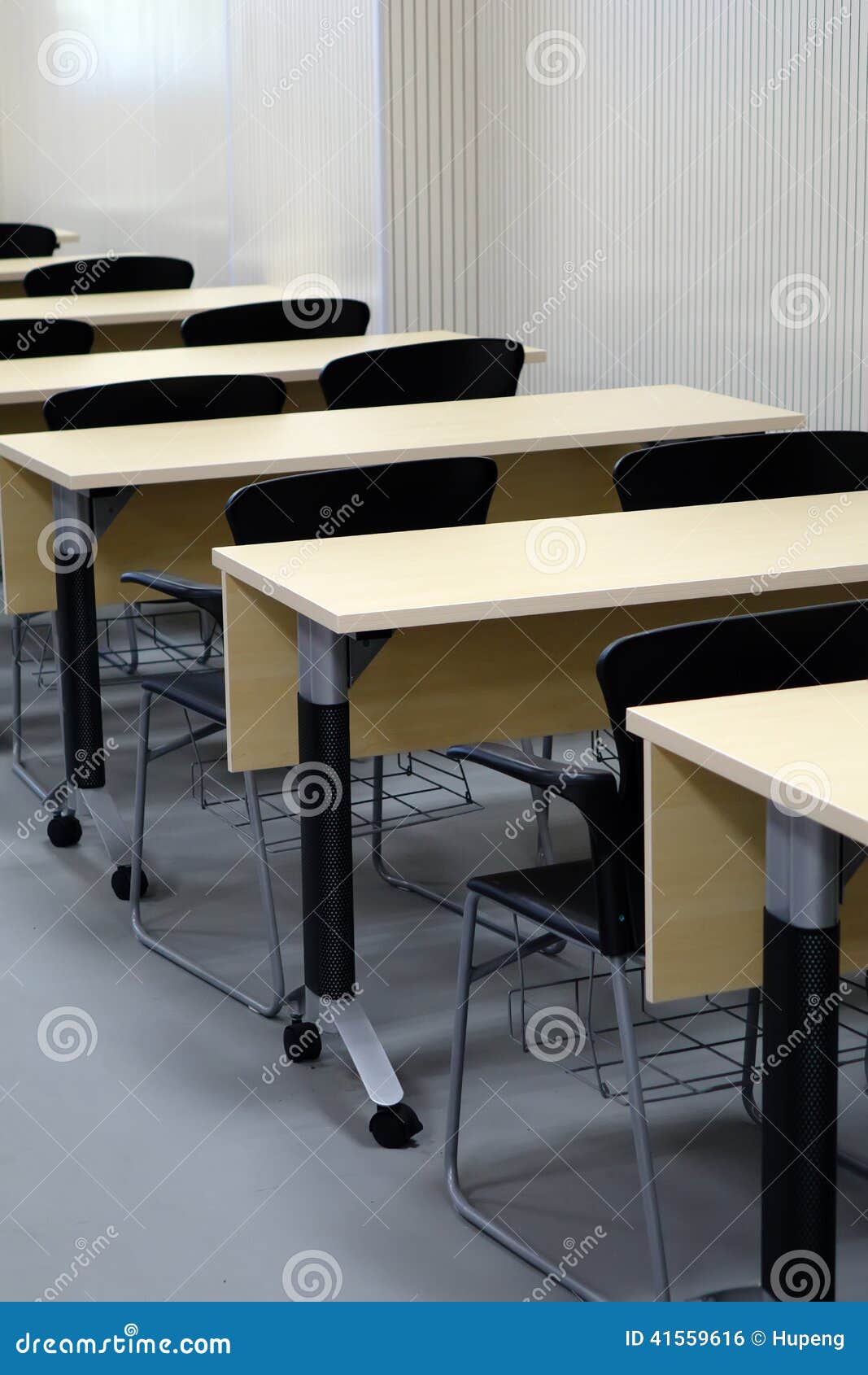 Classroom stock photo. Image of congress, center, desk - 41559616