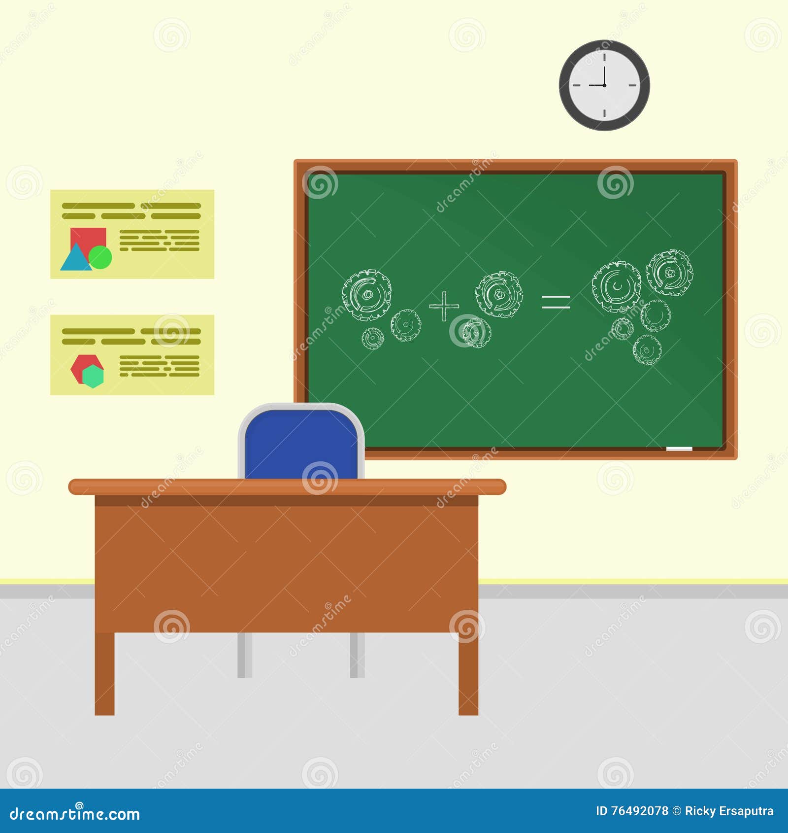 Addition Using Fingers, Math Worksheet Cartoon Vector | CartoonDealer ...