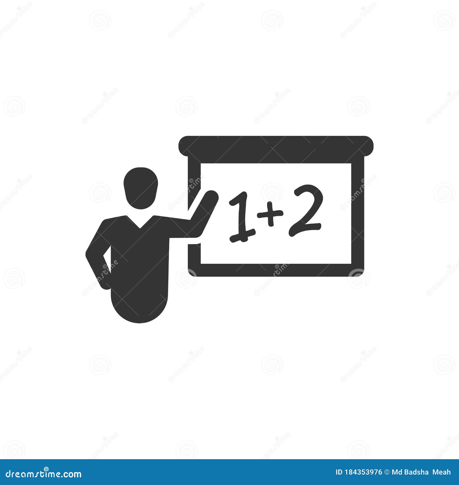 Classroom icon stock vector. Illustration of sign, class - 184353976