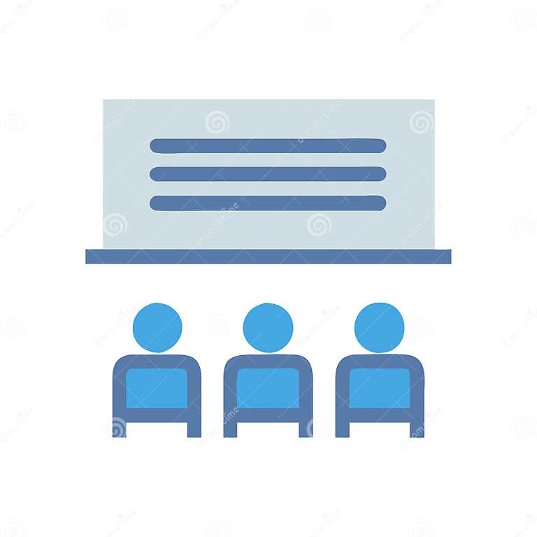 Classroom Icon for Learning Stock Vector - Illustration of book, study ...