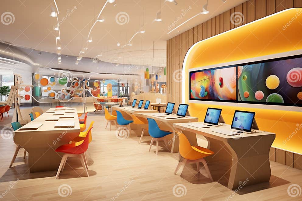 Classroom or Interactive Learning Space, Integrate Sensory Technologies ...