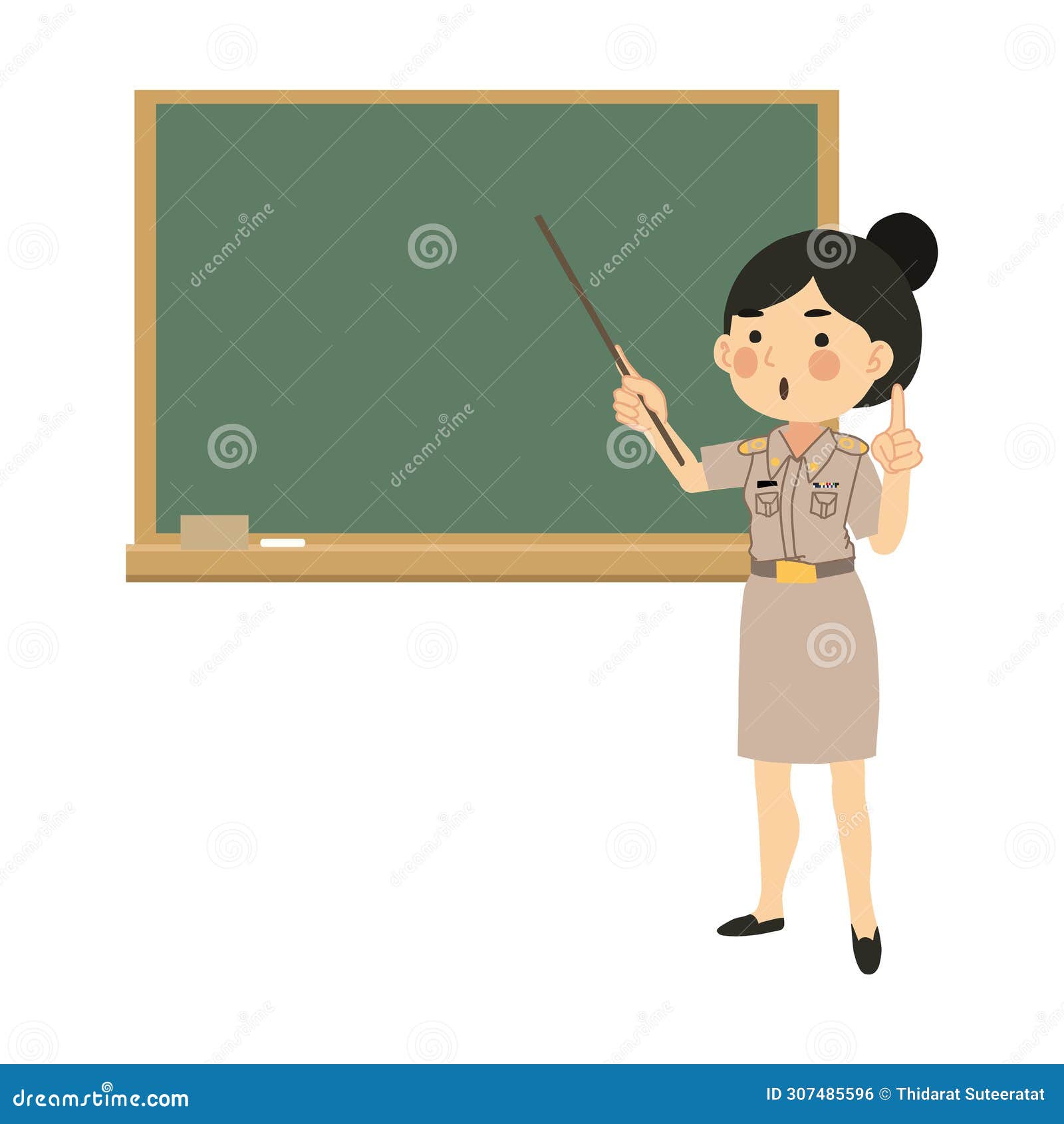 An Educator Teaching Children About The Importance Of Facial ...