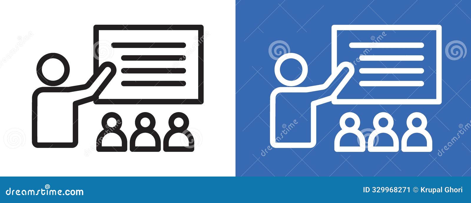 Classroom Logo Sign Set Vector Outline Stock Vector - Illustration of ...