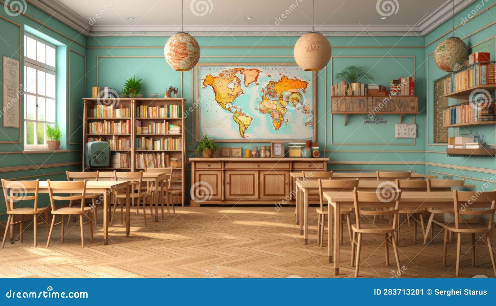 wall maps for classrooms