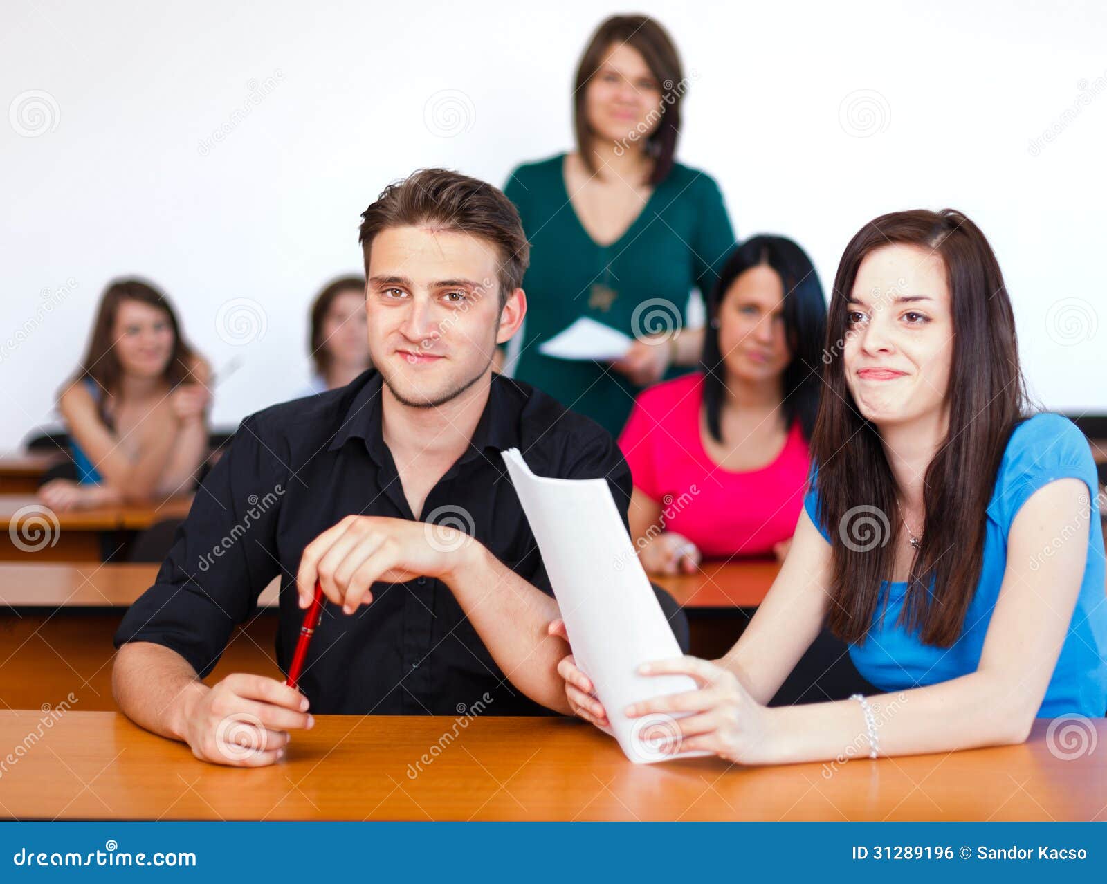 In Classroom stock photo. Image of people, finals, paper - 31289196
